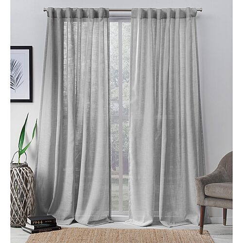 Click here for Exclusive Home Curtains Bella Tab Top Sheer Set of... prices