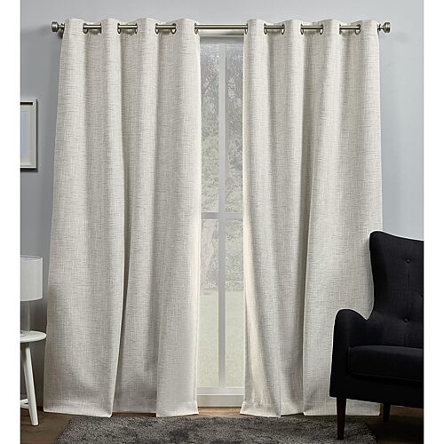 Click here for Exclusive Home Curtains Burke Grommet Top Blackout... prices