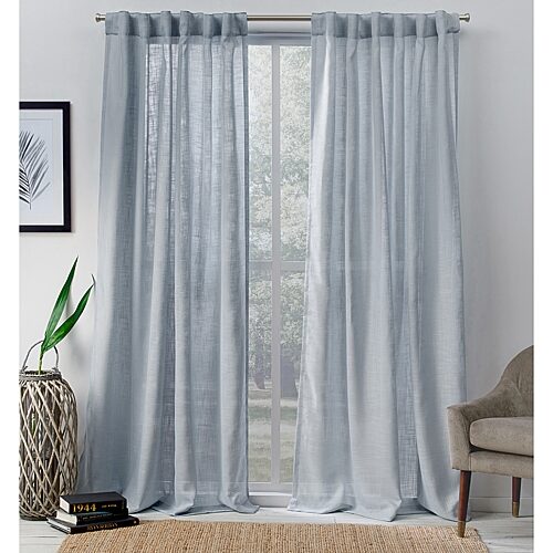 Click here for Exclusive Home Curtains Bella Tab Top Sheer Set of... prices