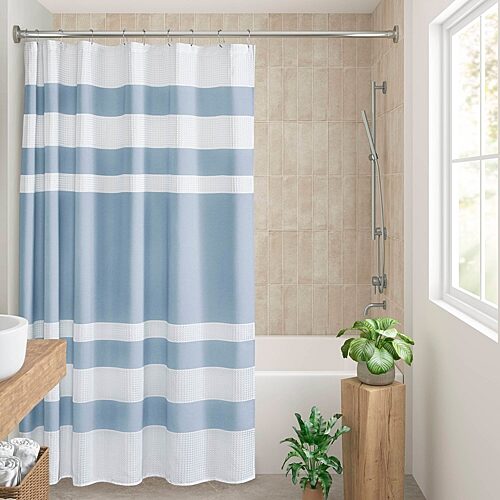 Click here for Madison Park Spa Waffle 3M-Scotchgard Shower Curta... prices