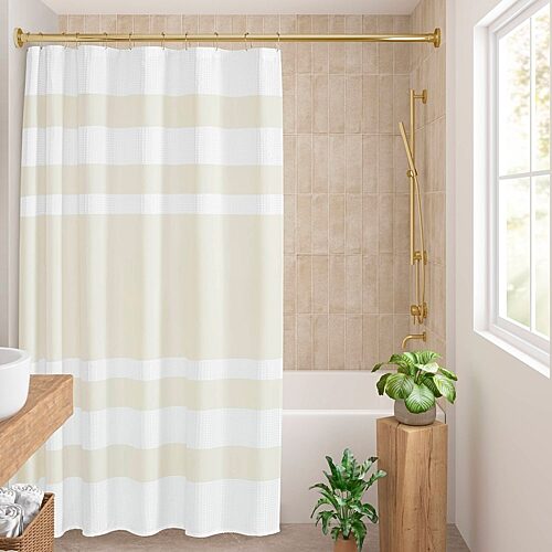 Click here for Madison Park Spa Waffle 3M-Scotchgard Shower Curta... prices