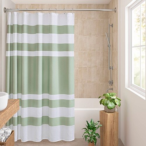 Click here for Madison Park Spa Waffle 3M-Scotchgard Shower Curta... prices