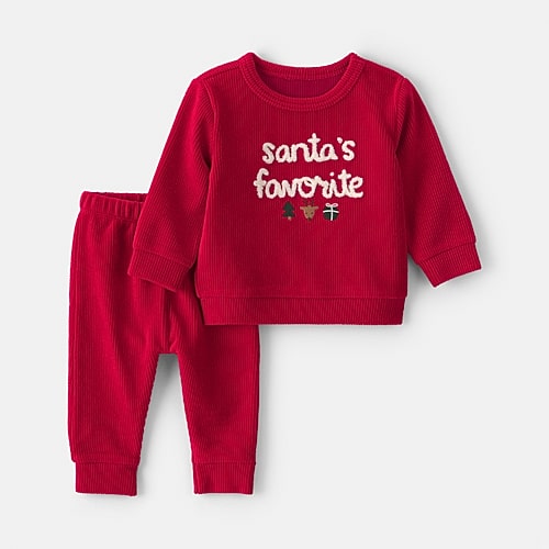 Click here for Carters Baby Boys and Baby Girls Santas Favorite T... prices