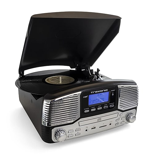 Click here for Trexonic Retro Wireless Bluetooth Record and Cd Pl... prices