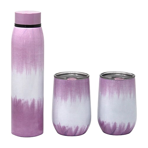Click here for Wellness 3-pc. Insulated Canteen and Stemless Wine... prices