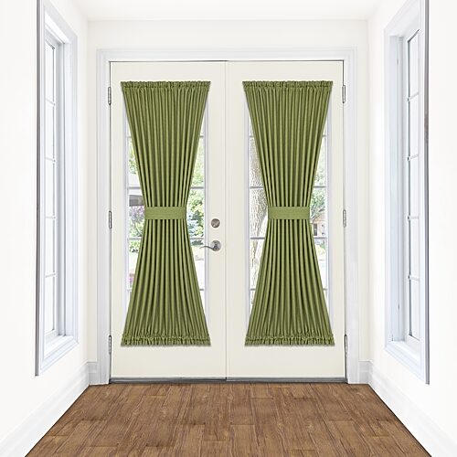 Click here for Achim Darcy Light-Filtering Rod Pocket Door Panel... prices