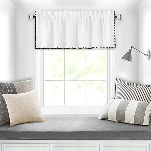 Click here for Achim Kendal Rod Pocket Tailored Tailored Valance... prices