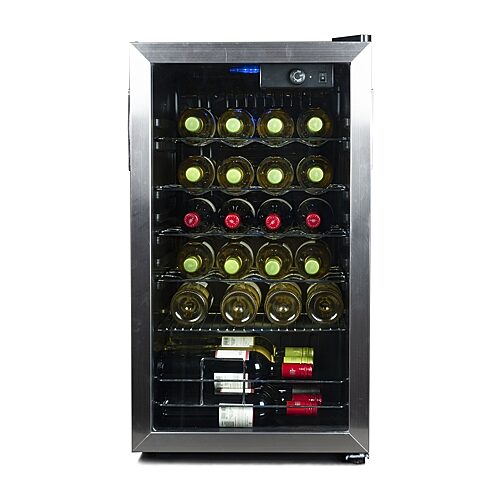 Click here for 26 Bottle Capacity Wine Cellar - Black prices