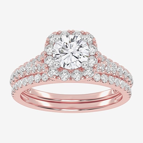 Click here for 1 CT.T.W. (G / VS2-SI1) Lab-Grown Diamond Cushion... prices