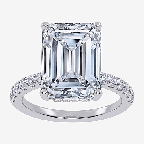 Click here for Womens 5 1/2 CT. T.W. Lab Grown White Diamond 14K... prices