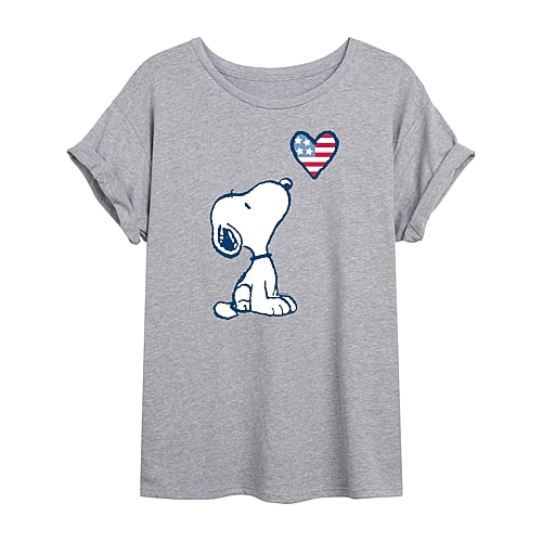 Click here for Hybrid Apparel Trendy Juniors Peanuts Snoopy HEart... prices
