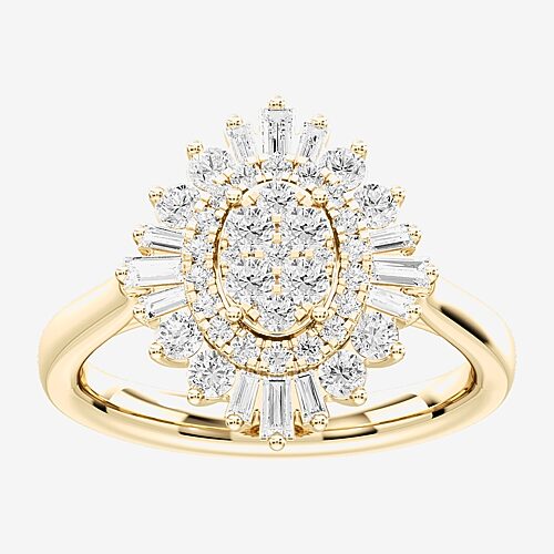 Click here for (F / Si2) Womens 1 CT. T.W. Lab Grown White Diamon... prices