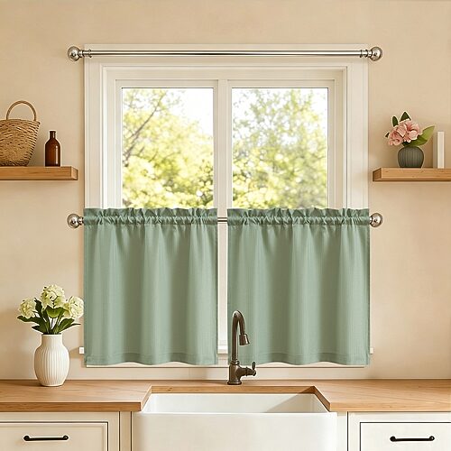 Click here for Sweet Home Collection Ripcord 2-pc. Rod Pocket Win... prices