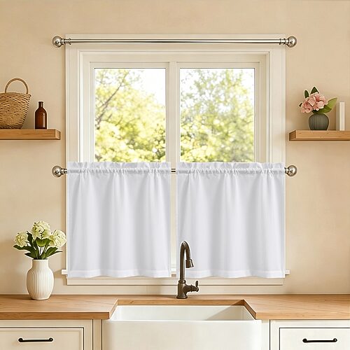 Click here for Sweet Home Collection Ripcord 2-pc. Rod Pocket Win... prices