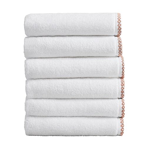 Click here for Linery Cotton And Decorative Bordered 6-pc. Quick... prices