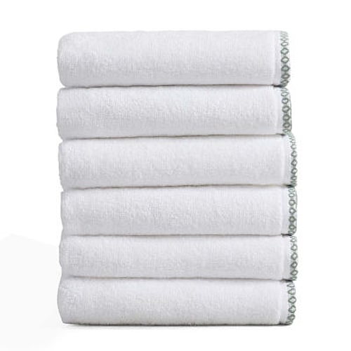 Click here for Linery Cotton And Decorative Bordered 6-pc. Quick... prices