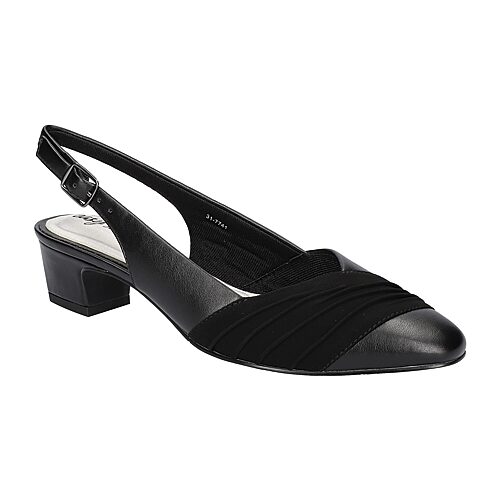Click here for Easy Street Bates Womens Round Closed Toe Block He... prices