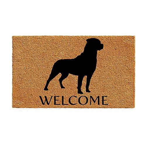 Click here for Calloway Mills Rottweiler Outdoor Rectangular Door... prices