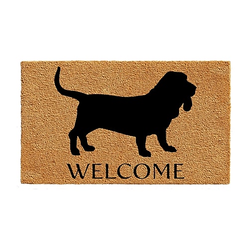 Click here for Calloway Mills Basset Hound Outdoor Rectangular Do... prices