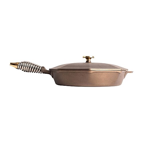 Click here for Lodge Cookware Finex Cast Iron 12 Skillet with Lid... prices