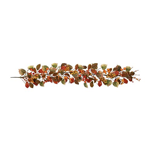 Click here for Northlight 5ft X 10in Pumpkin And Berry Unlit Than... prices