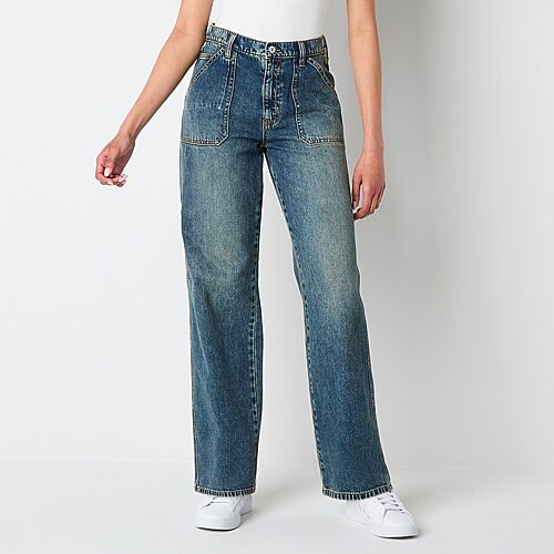 Click here for Arizona Womens Juniors Short Highest Rise Straight... prices