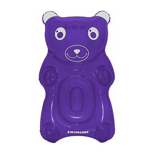 Click here for 60 Gummy Bear Swimming Pool Float  One Size  Purpl... prices