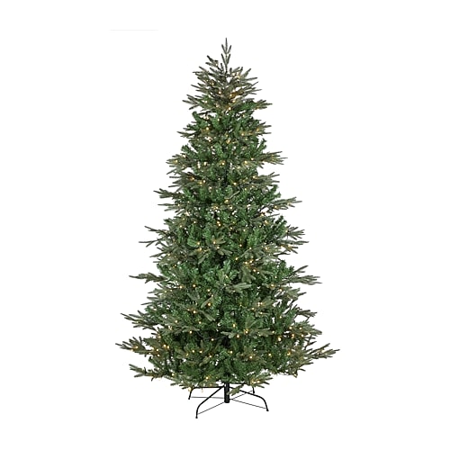 Click here for 6.5 Pre-Lit Hudson Fir Artificial Christmas Tree W... prices