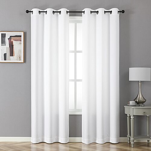 Click here for Novalie Grommet Top Blackout Set of 2 Curtain Pane... prices