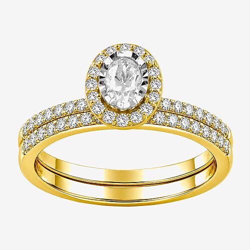 Click here for Surrounded by Love (H / I1-I2) Womens 5/8 CT. T.W.... prices