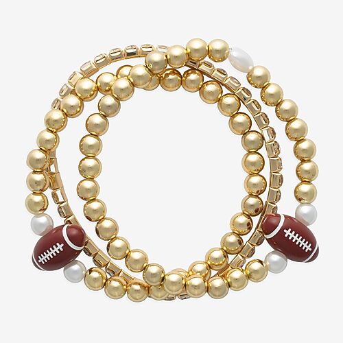 Click here for Mixit Womens 3-pc. Bracelet Set  One Size  Yellow prices