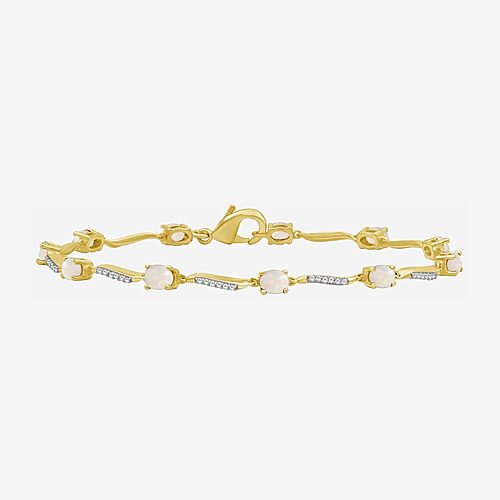Click here for (I-J / I2-I3) Womens 10K Gold Solid Chain Bracelet... prices