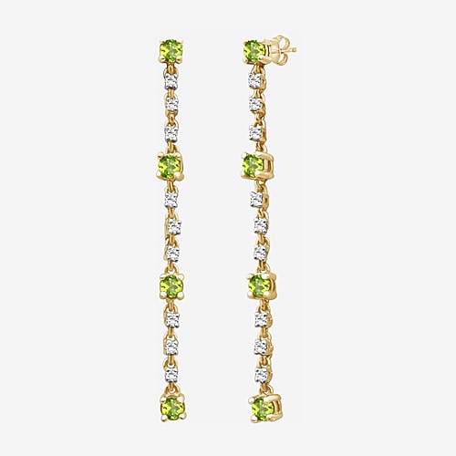Click here for (I-J / I2-I3) Womens Diamond Accent Genuine Green... prices