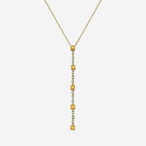 Click here for (I-J / I2-I3) Womens Yellow Citrine 10K Gold Hypoa... prices