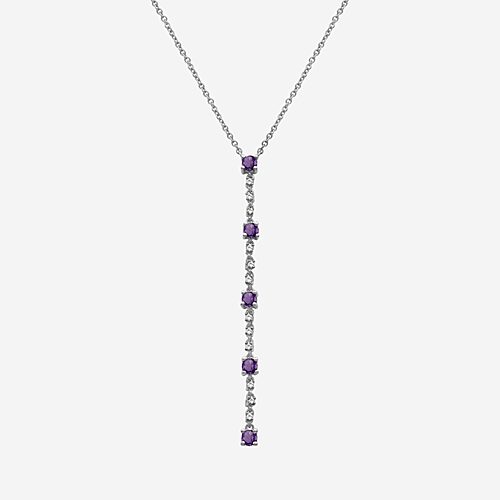 Click here for (I-J / I2-I3) Womens Purple Amethyst 10K Gold Hypo... prices