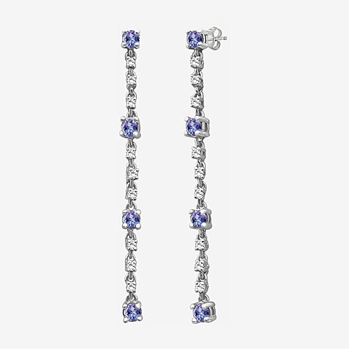 Click here for (I-J / I2-I3) Womens Diamond Accent Genuine Blue T... prices