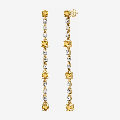 Click here for (I-J / I2-I3) Womens Diamond Accent Genuine Yellow... prices