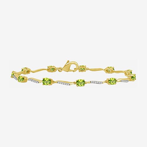 Click here for (I-J / I2-I3) Womens 10K Gold Solid Chain Bracelet... prices