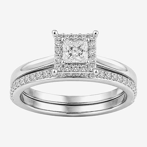 Click here for Surrounded by Love (H / I1-I2) Womens 3/4 CT. T.W.... prices