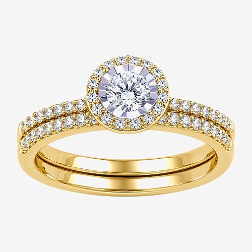 Click here for Surrounded by Love (H / I1-I2) Womens 5/8 CT. T.W.... prices
