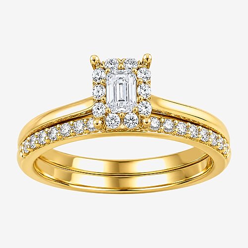 Click here for Surrounded by Love (H / I1-I2) Womens 1/2 CT. T.W.... prices
