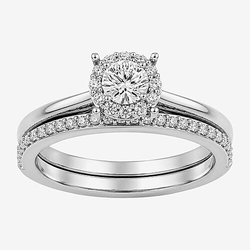 Click here for Surrounded by Love (H / I1-I2) Womens 3/4 CT. T.W.... prices