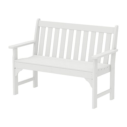 Click here for POLYWOOD Vineyard 48 Bench  One Size  White prices