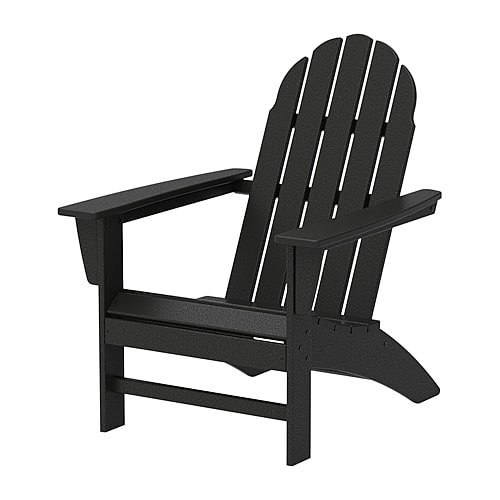 Click here for POLYWOOD Vineyard Adirondack Chair  One Size  Blac... prices