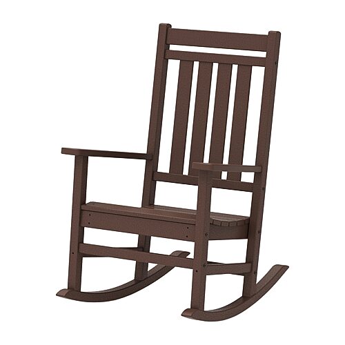 Click here for POLYWOOD Estate Rocking Chair  One Size  Brown prices