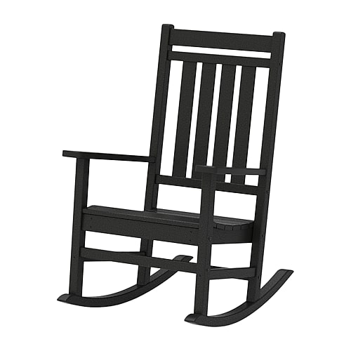Click here for POLYWOOD Estate Rocking Chair  One Size  Black prices