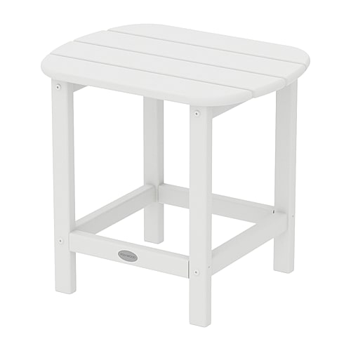 Click here for POLYWOOD South Beach 18 Side Table  One Size  Whit... prices