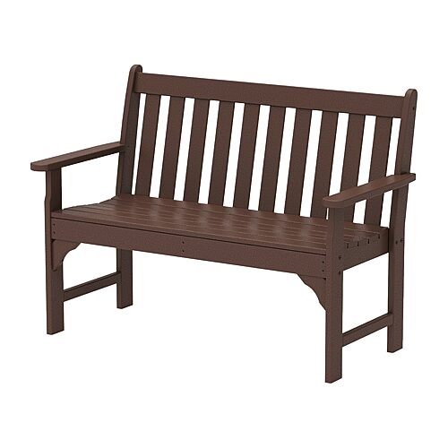 Click here for POLYWOOD Vineyard 48 Bench  One Size  Brown prices