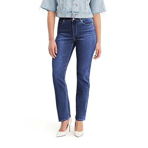 Click here for Levis Womens Mid Rise Classic Straight Jean  12 Lo... prices