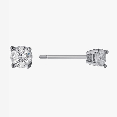 Click here for Silver Treasures Cubic Zirconia Sterling Silver 3.... prices